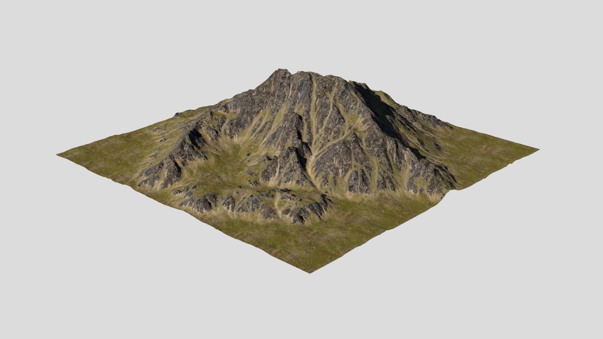 Mountain Ex18 3D Model TurboSquid 2081084