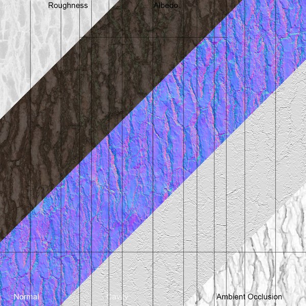 3D Scan Based Spruce Tree PBR Model TurboSquid 1949585