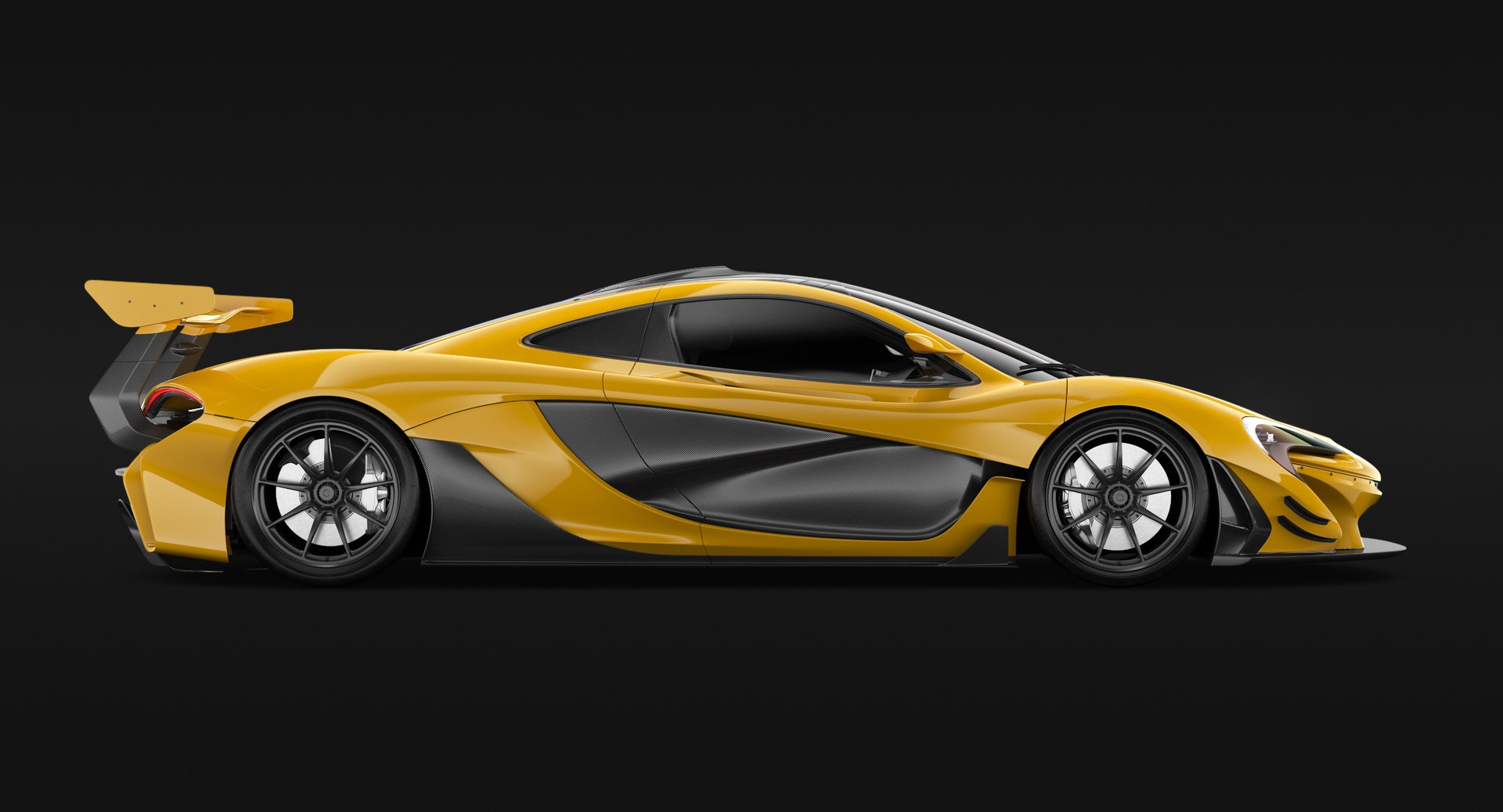3D Mclaren P1 Gtr TurboSquid 1269842