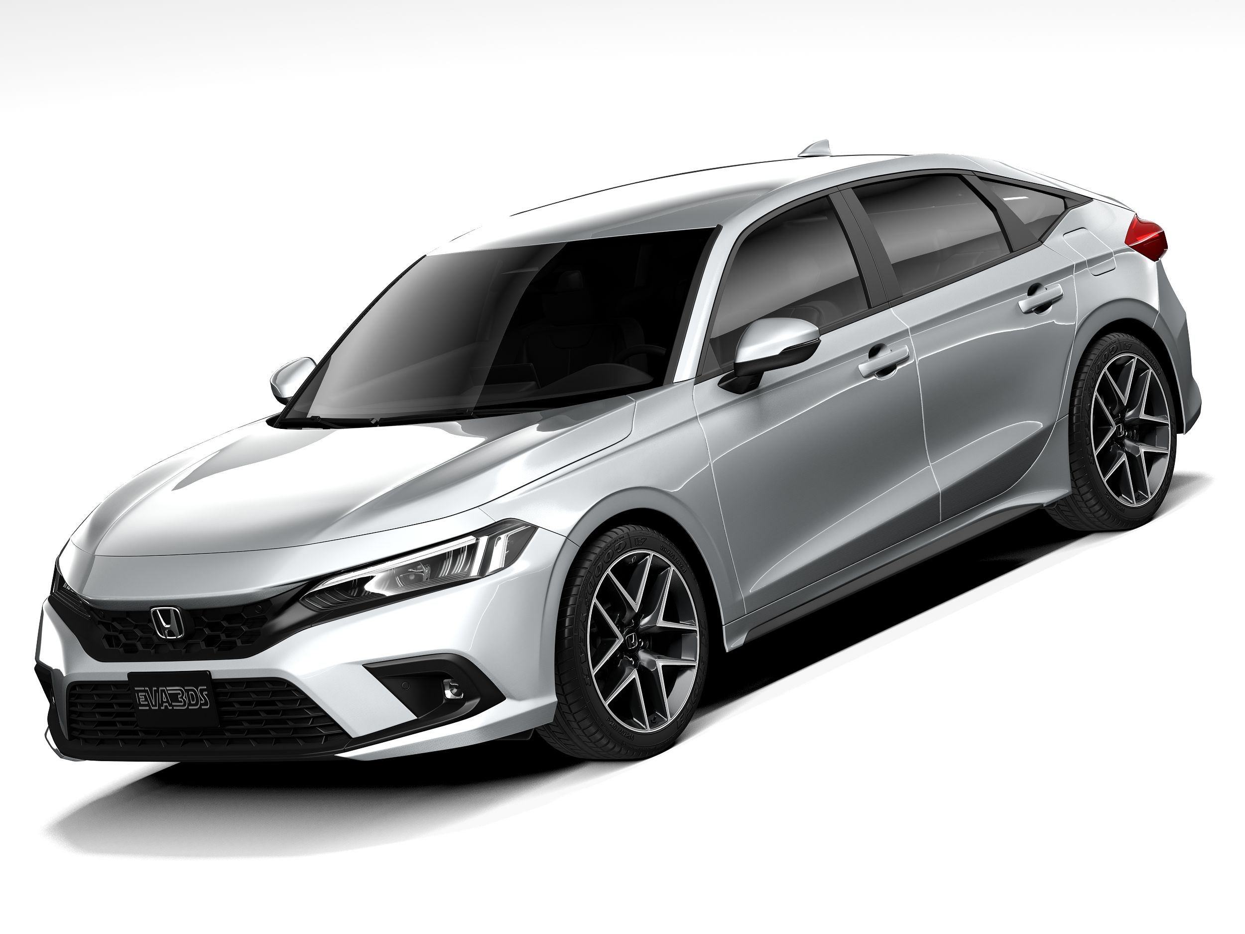 Honda Civic Hatchback Model TurboSquid