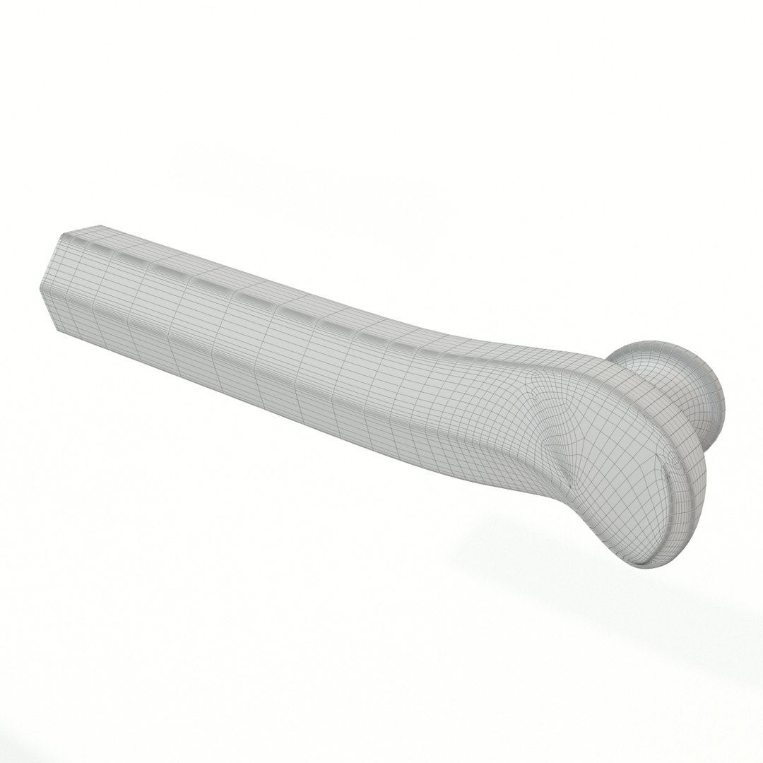 3D Door Handle Prisma Model TurboSquid 1334779