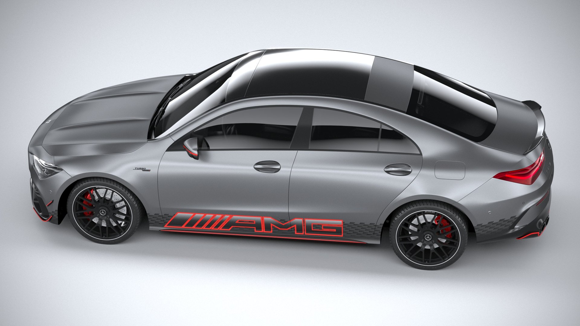 Mercedes Benz CLA S AMG Model TurboSquid