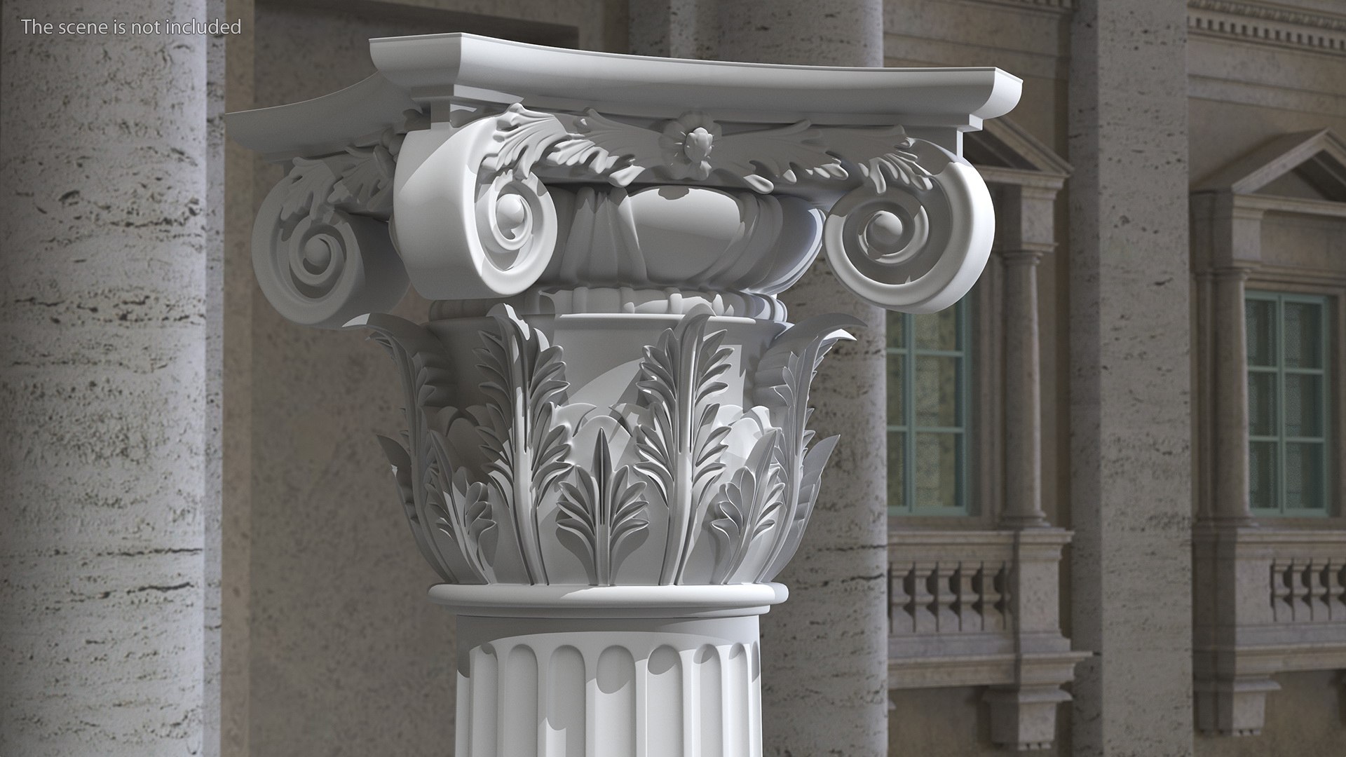 Composite Columns Collection 3D Model TurboSquid 2179093