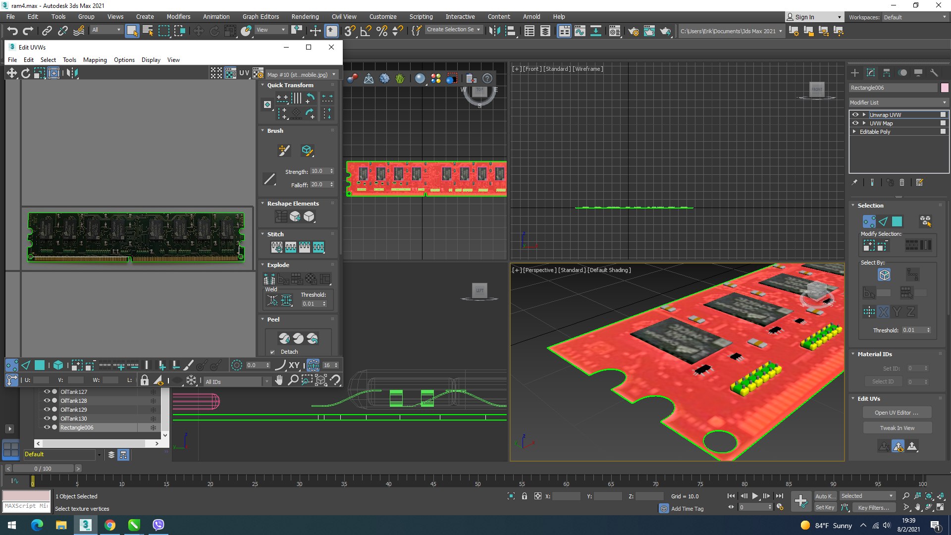 3D Model DDR4 SDRAM Memory Module TurboSquid 1768698