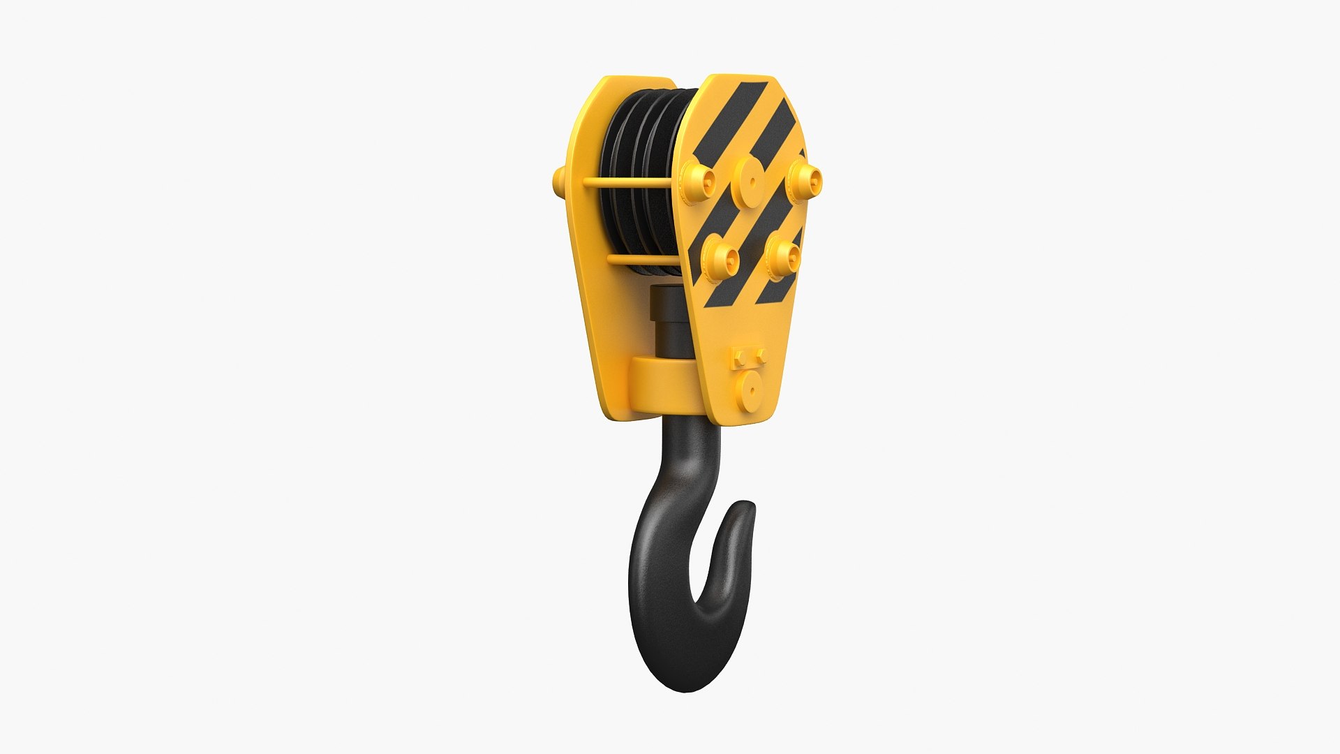 3D Crane Hook V3 TurboSquid 2109624