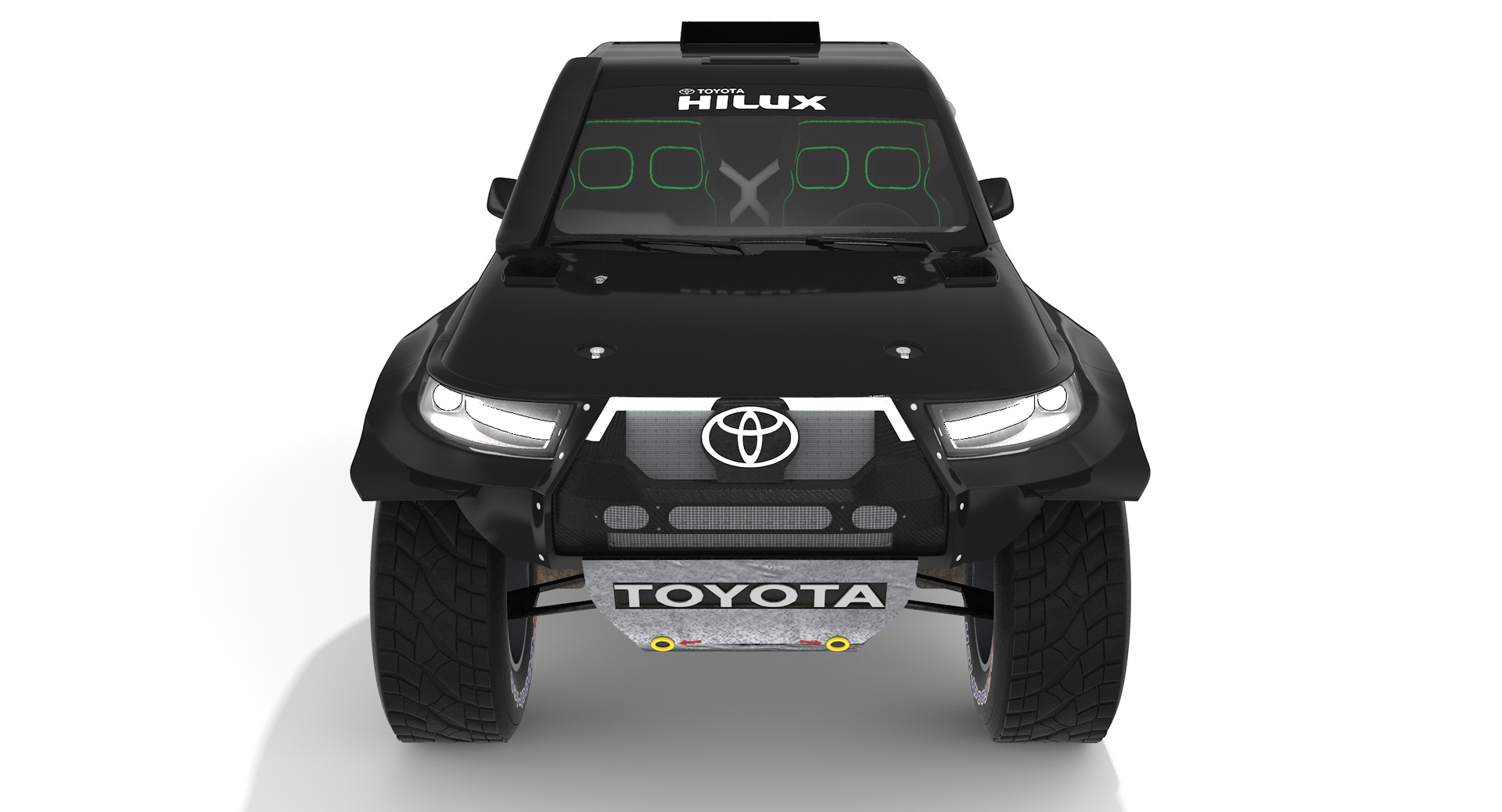 Modelo D Toyota GR Hilux DKR TurboSquid