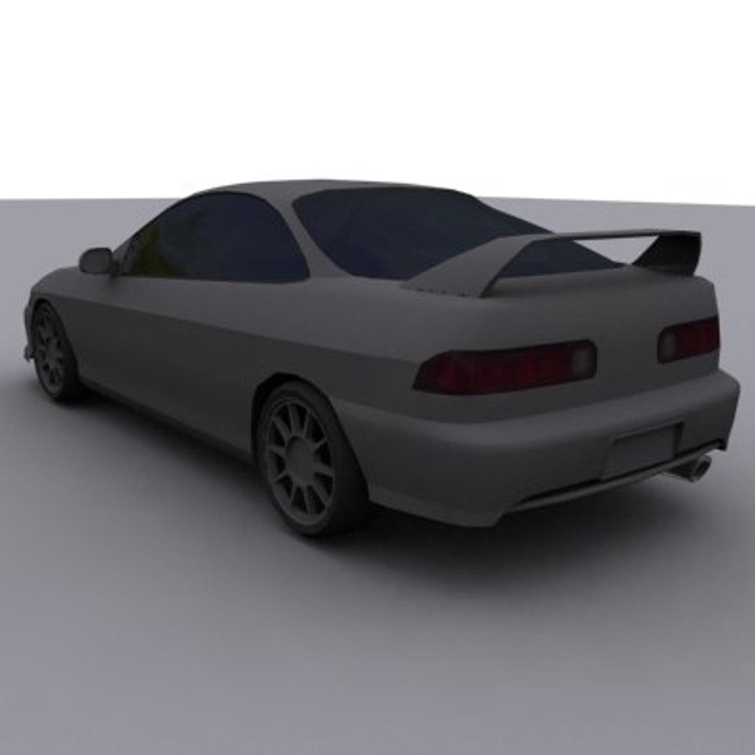 1997 Honda Integra 3d Model