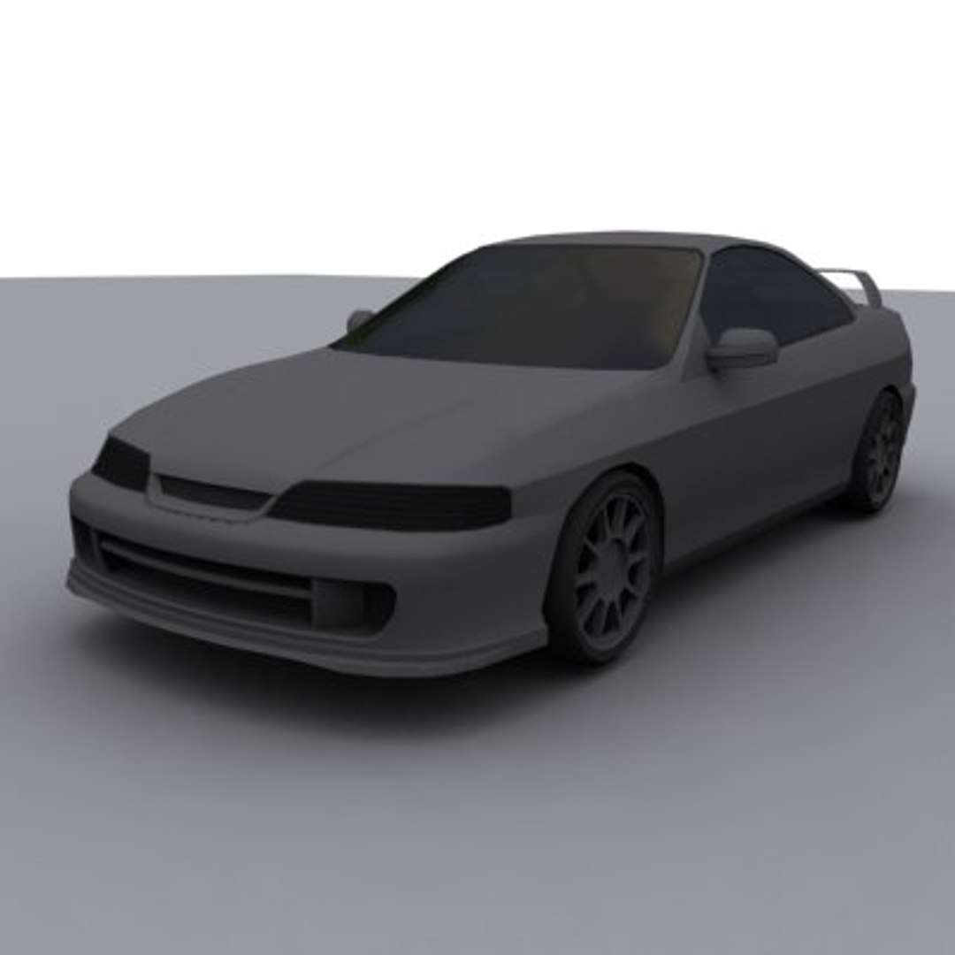 1997 Honda Integra 3d Model