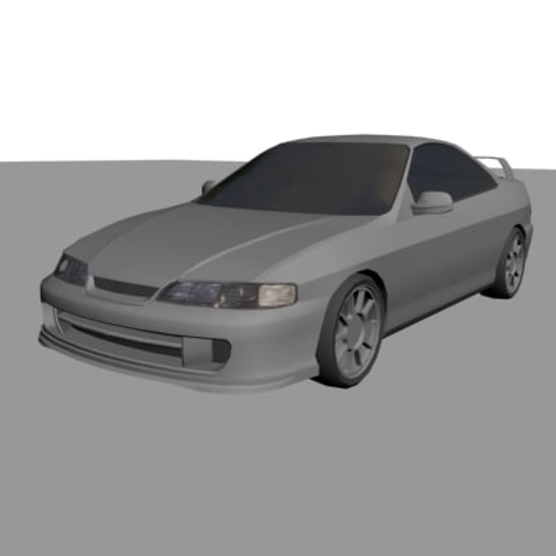 1997 Honda Integra 3d Model