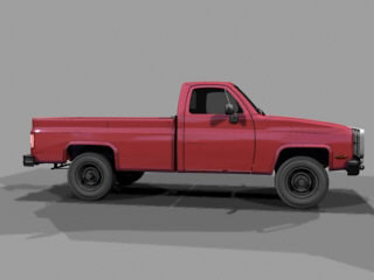 chevy truck 3d model