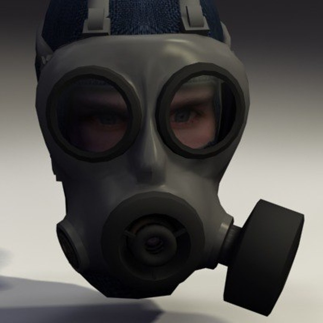S10 Gas Mask 3d Max