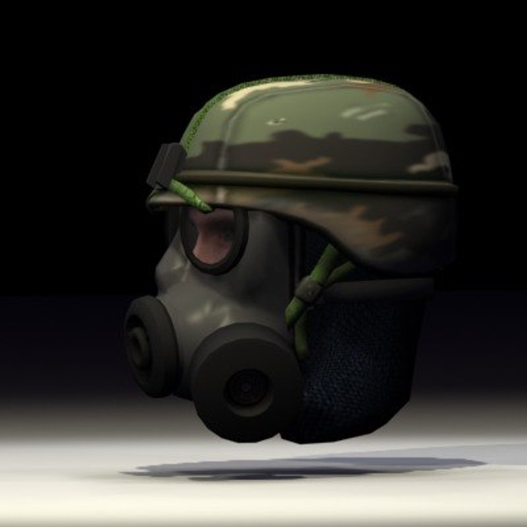 S10 Gas Mask 3d Max