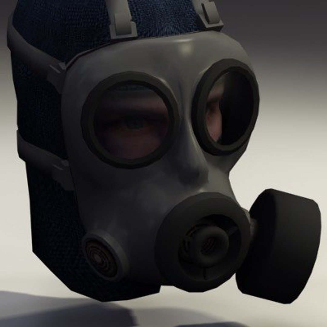 S10 Gas Mask 3d Max