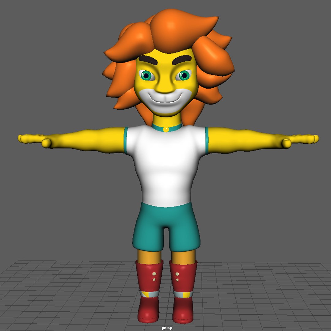 3D Character Lion Model - TurboSquid 1167127