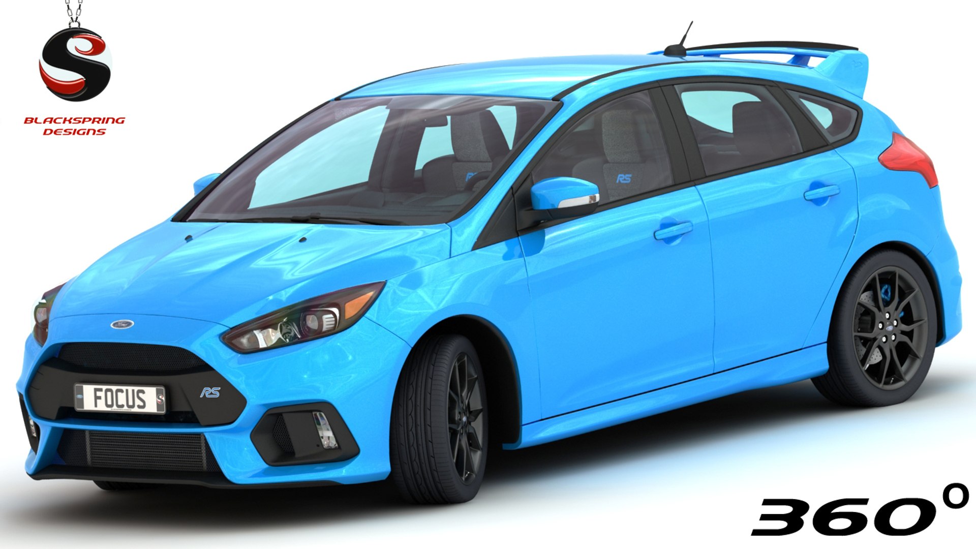 Focus rs 2017 s 3D - TurboSquid 1174070