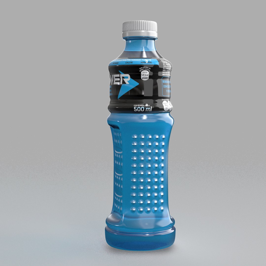 Powerade 350ml 3D Model - TurboSquid 1198703