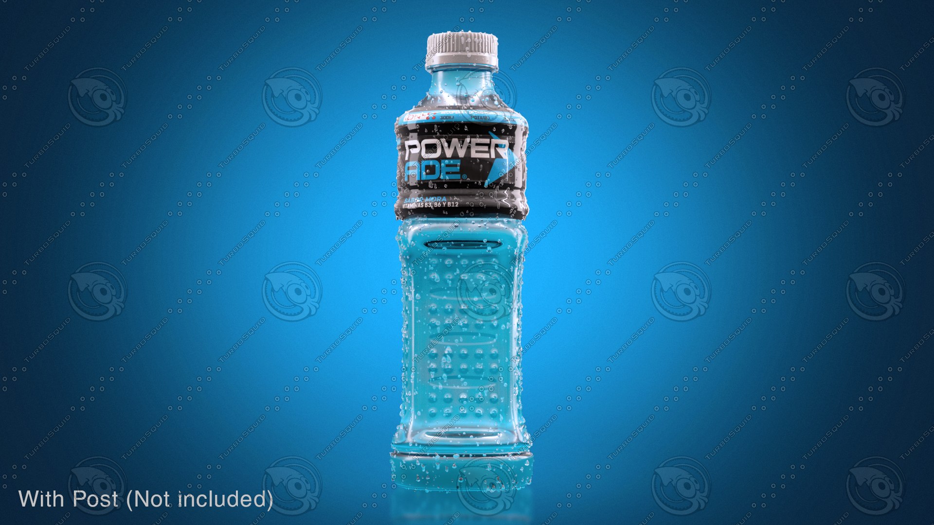 Powerade 350ml 3D Model - TurboSquid 1198703