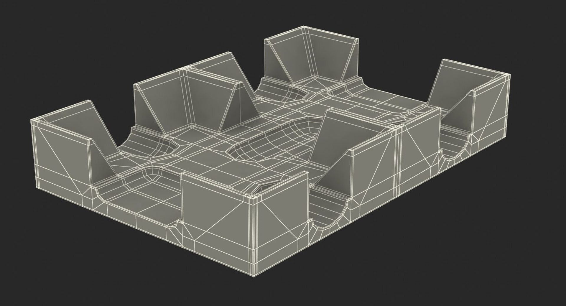 Dual revolving card holder model - TurboSquid 1199582