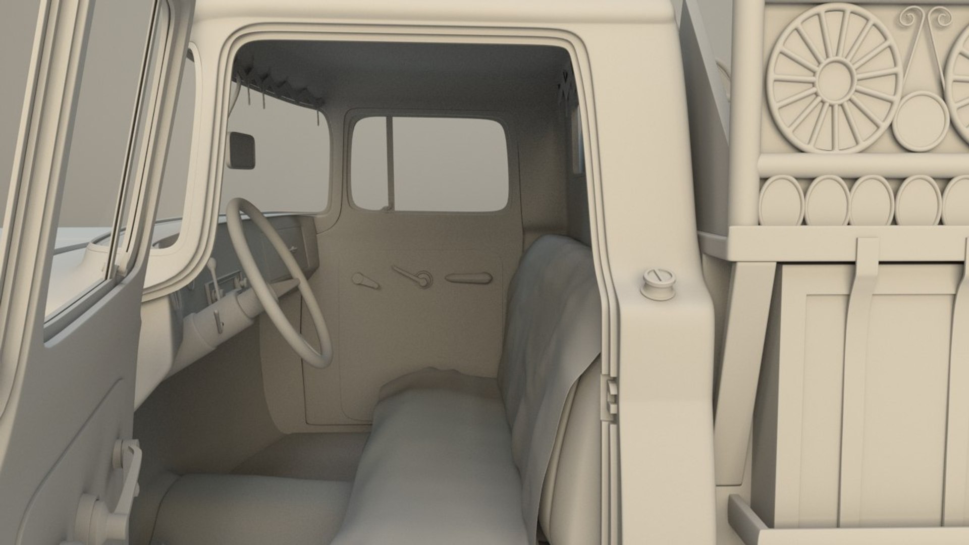 3D Model Old Truck - TurboSquid 1215965