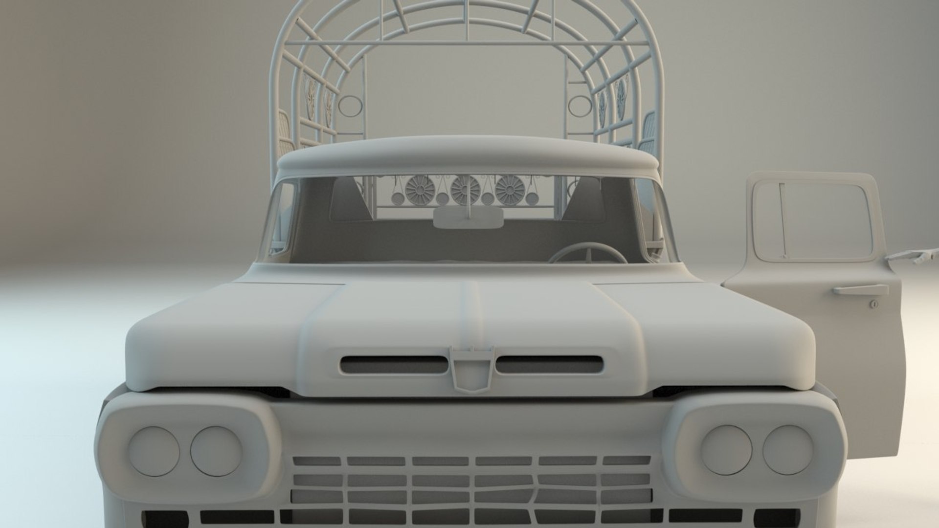 3D Model Old Truck - TurboSquid 1215965