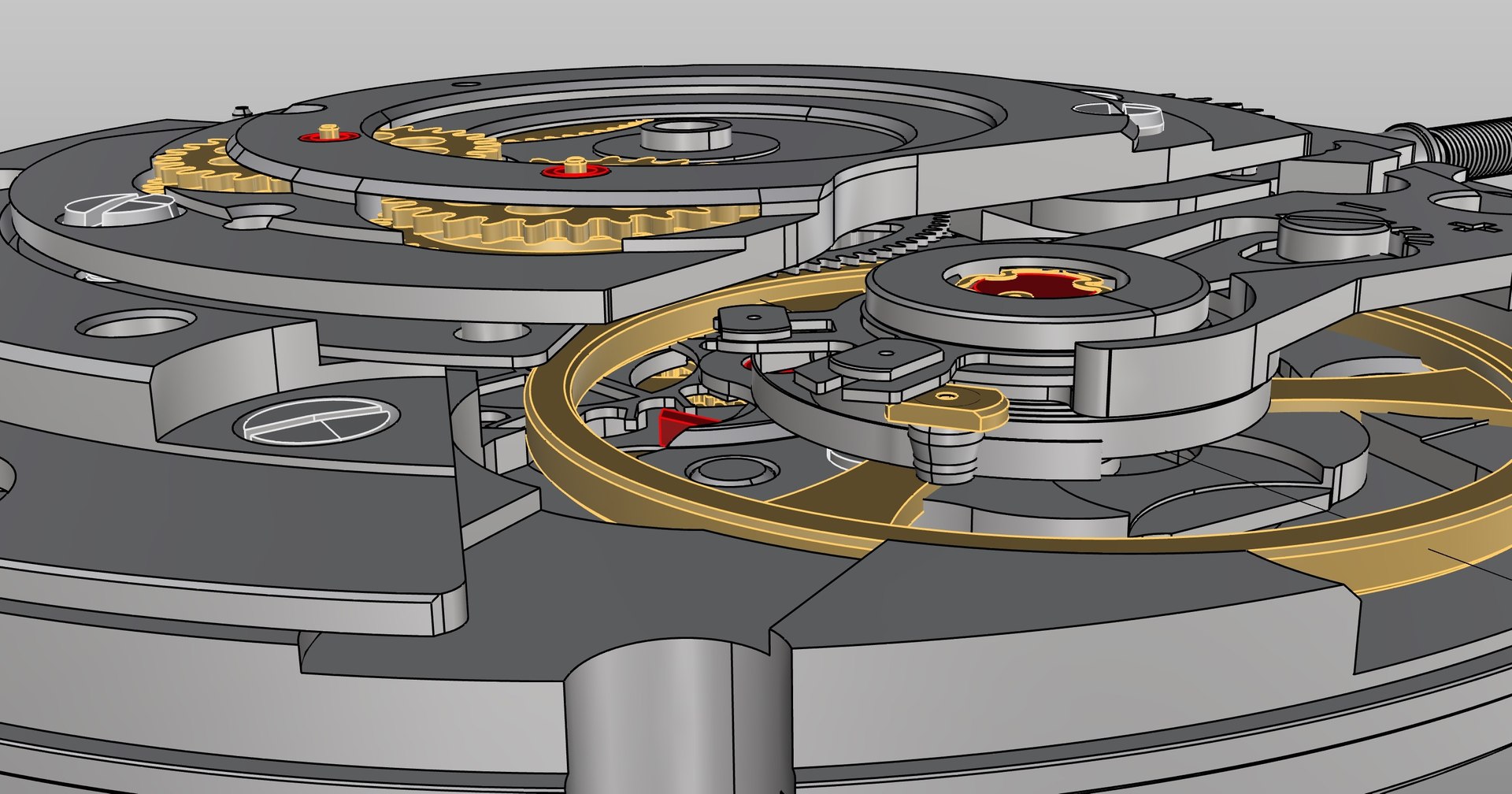 Eta 2824-2 Automatic Movement Model - TurboSquid 1268800