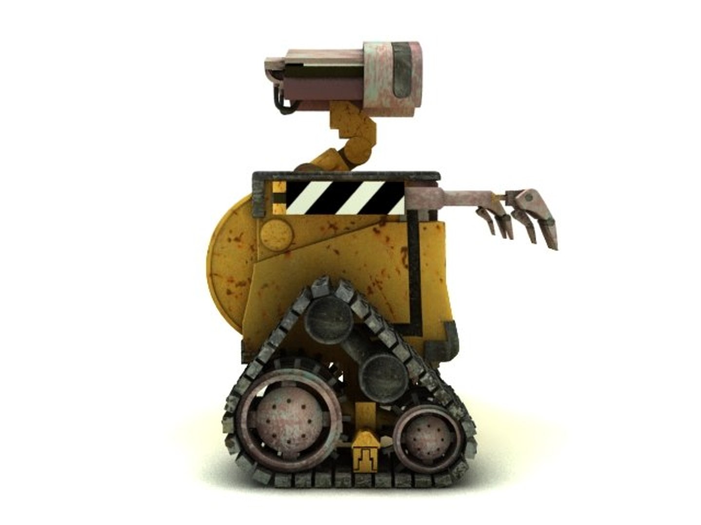 Wall E 3D Model - TurboSquid 1271117