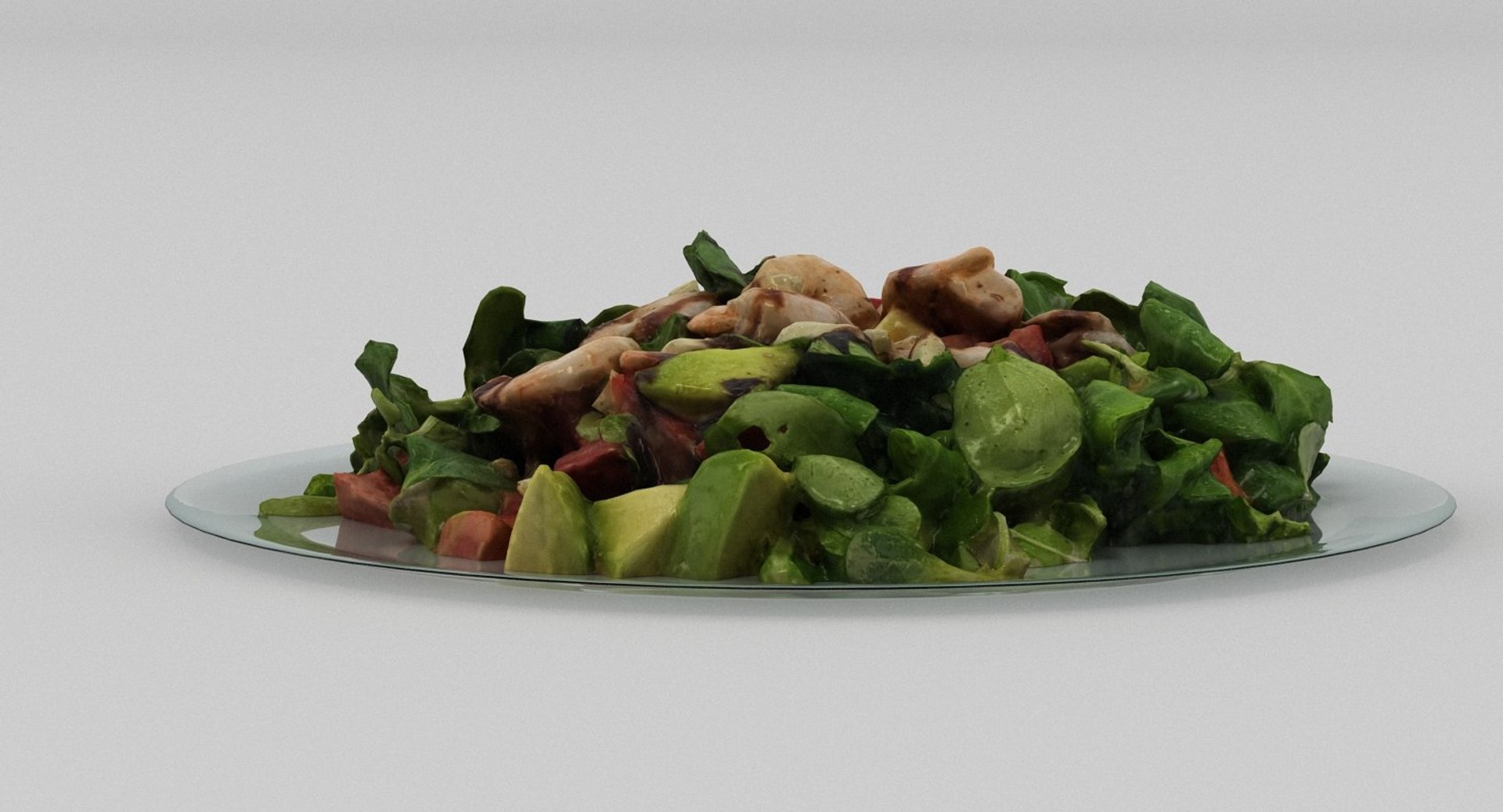 Salad Realistic 3D Model - TurboSquid 1324930