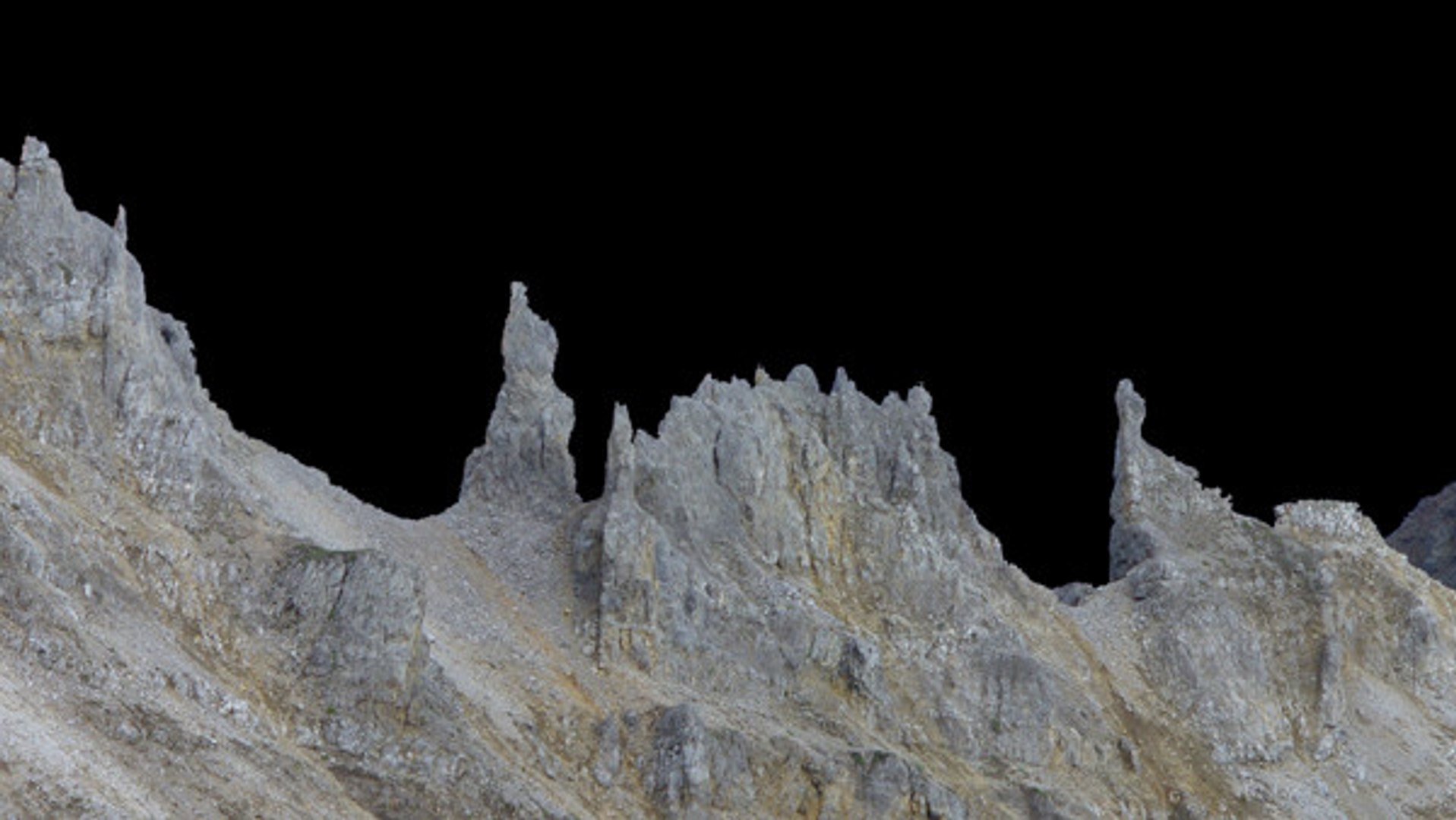 10 Mountain Cutouts - TurboSquid 347832
