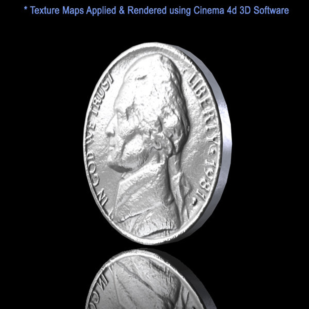 US Coins Normal Maps - TurboSquid 612876