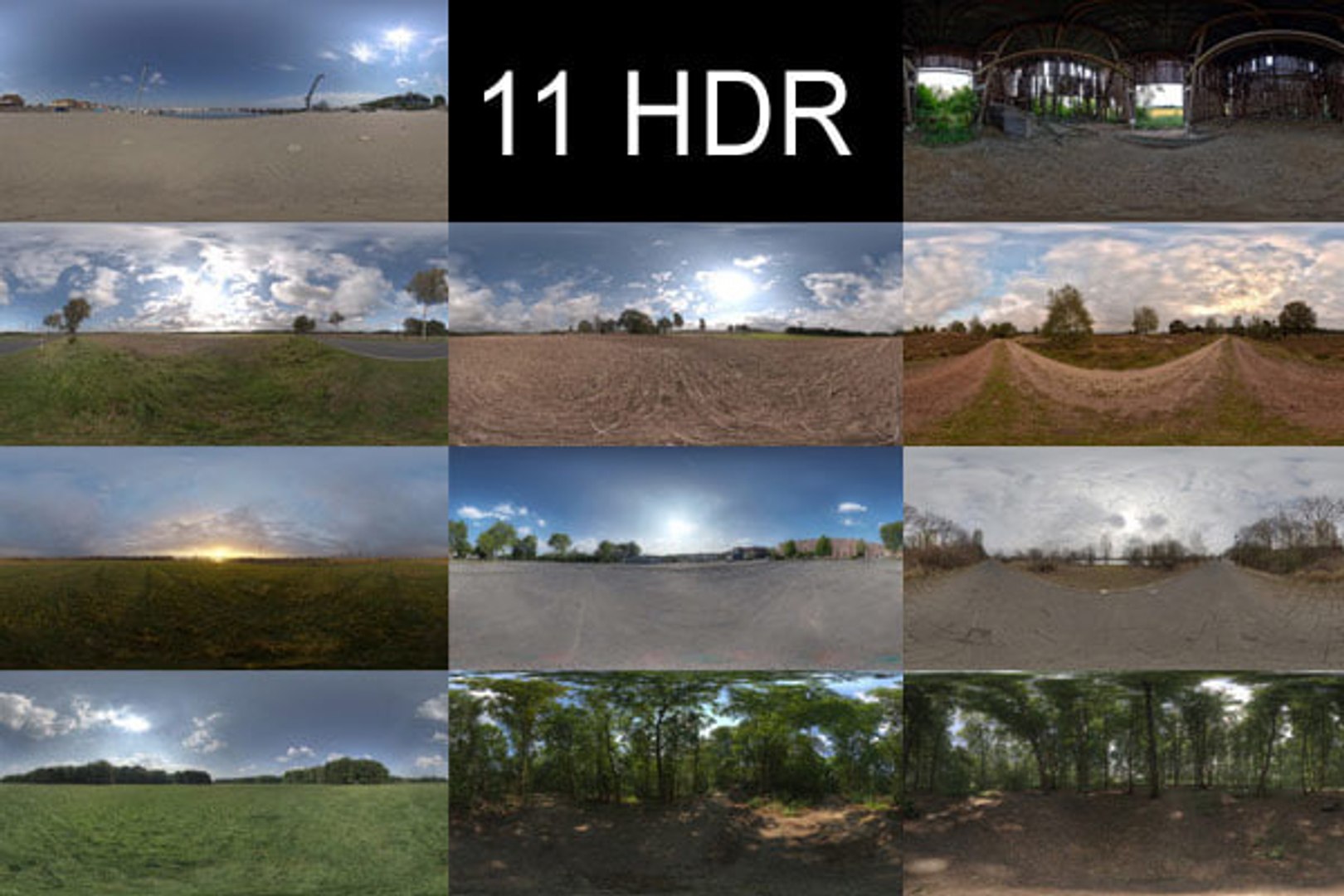 HDR Pack 006 11x HDR - TurboSquid 682998