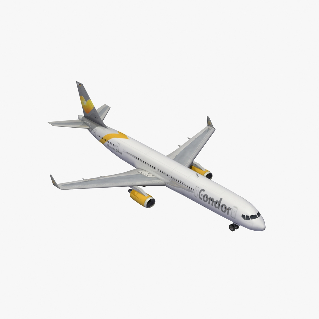 Boeing 757 300 3d Model