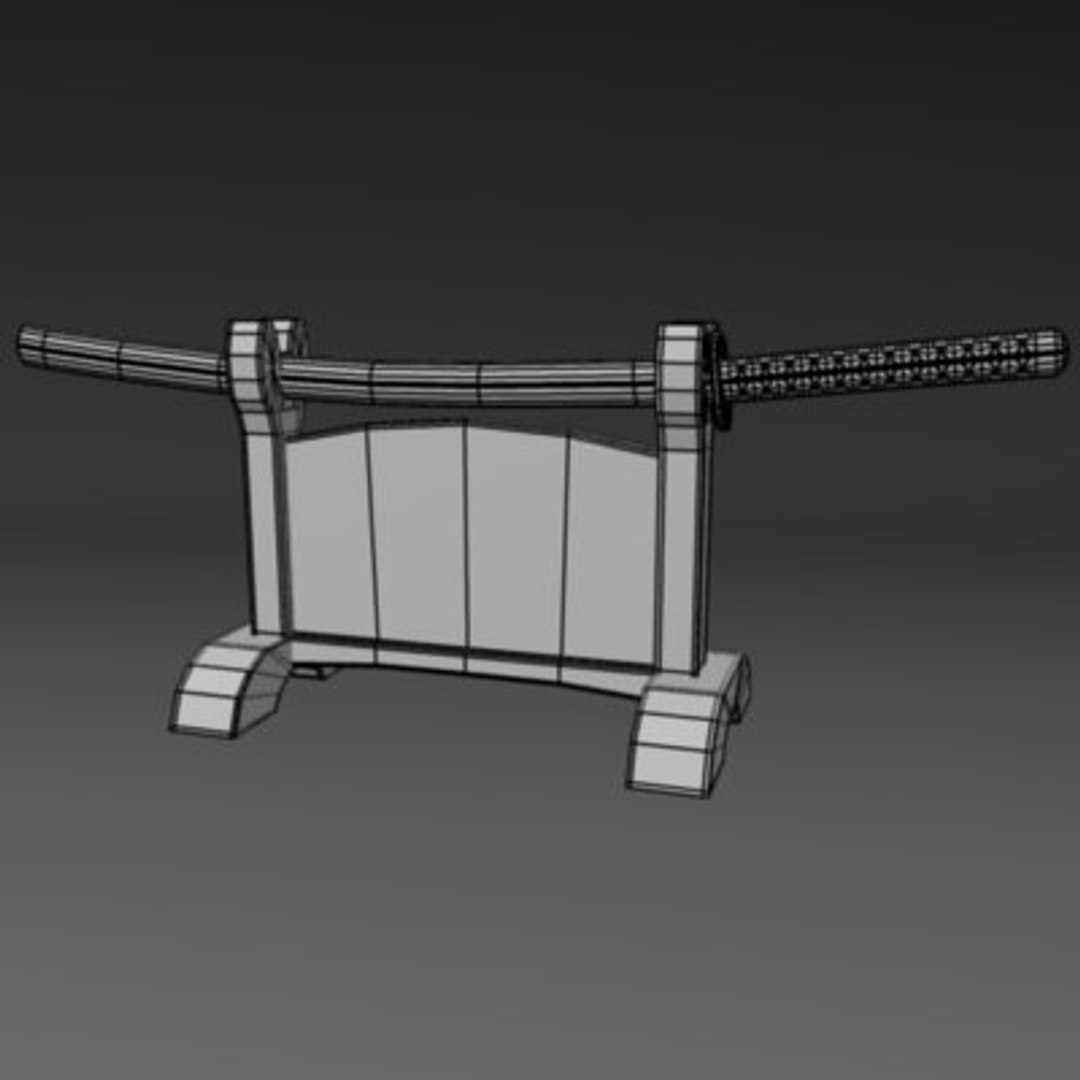 Katana Stand Dxf