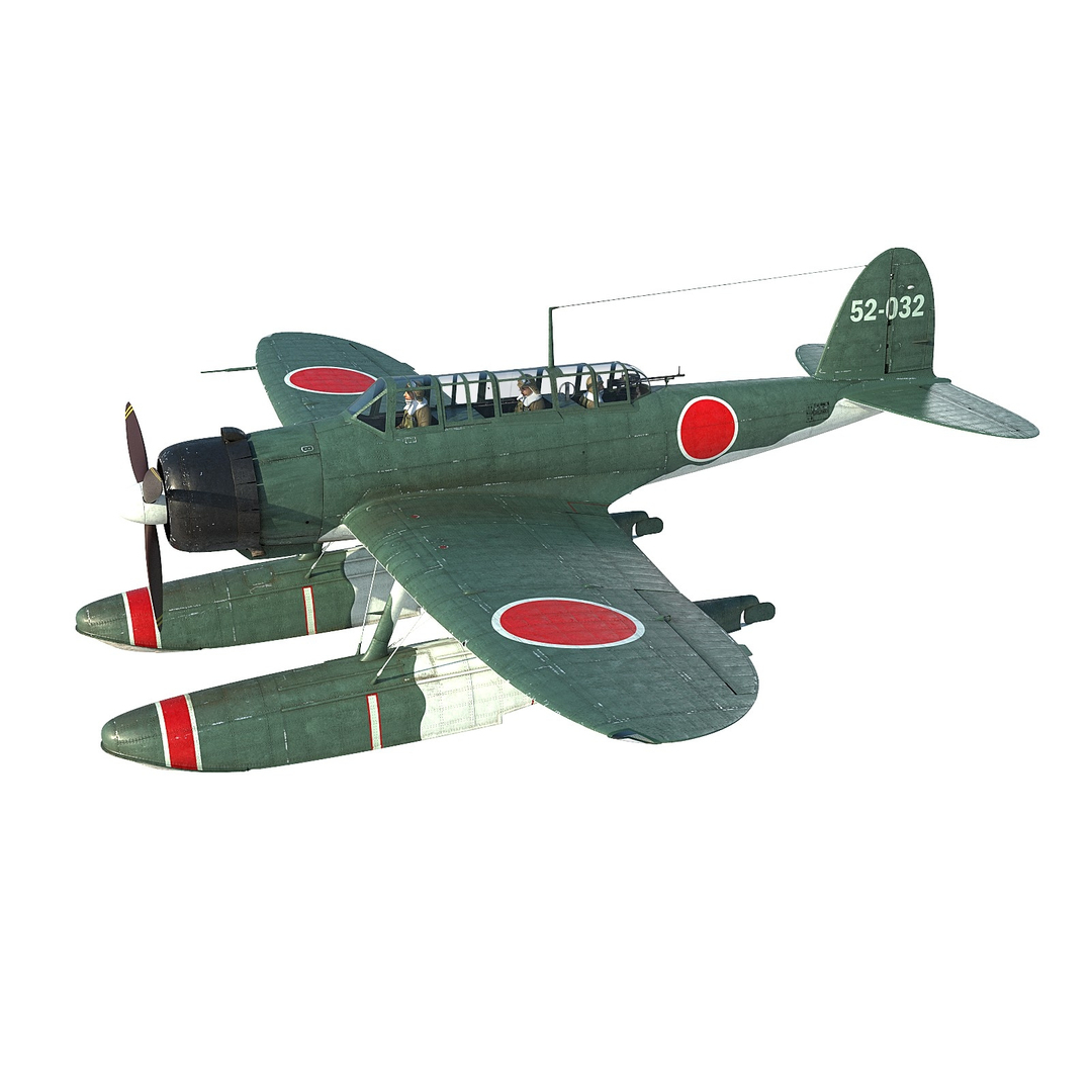 Max Wwii Seaplane Aichi E13a