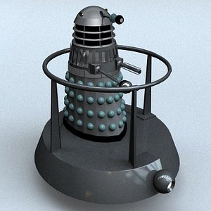 dalek 3d animation
