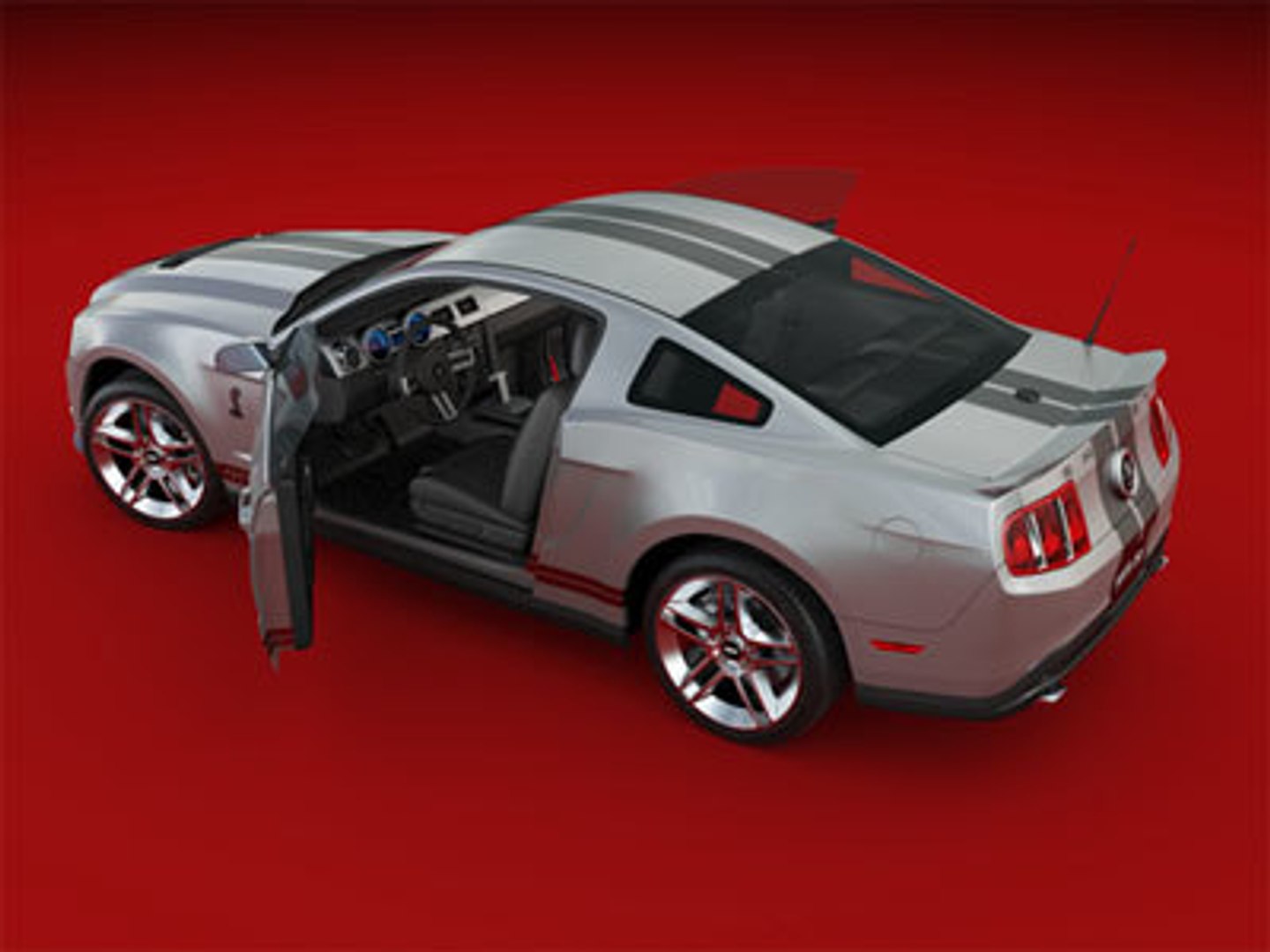 2010 Mustang Shelby Gt500 3ds