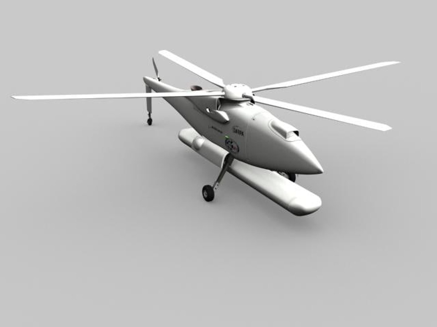 hummingbird a160t helicopter 3d model