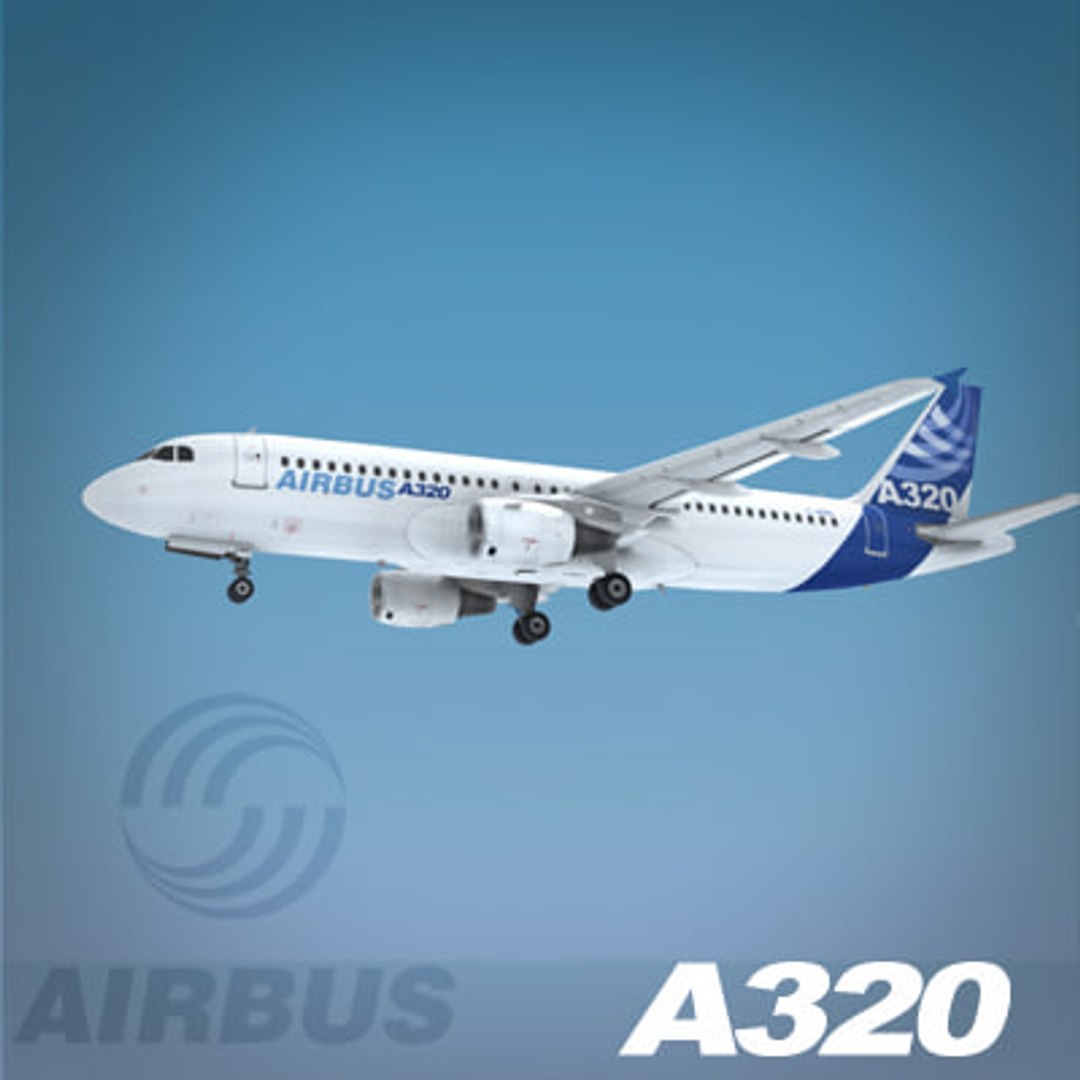Airbus A320 3d Model