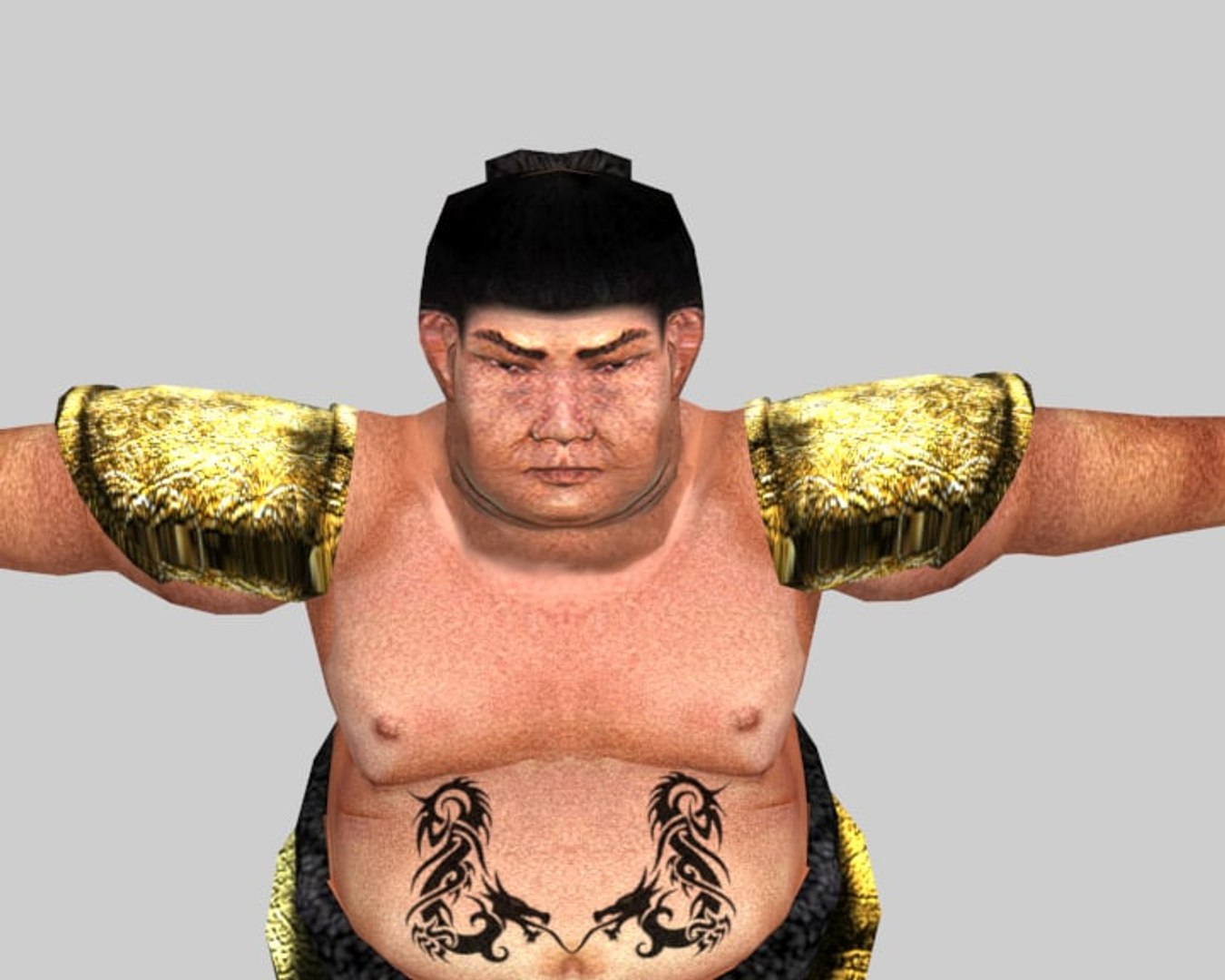3ds sumo warrior ready