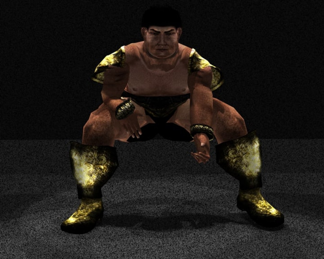 3ds sumo warrior ready