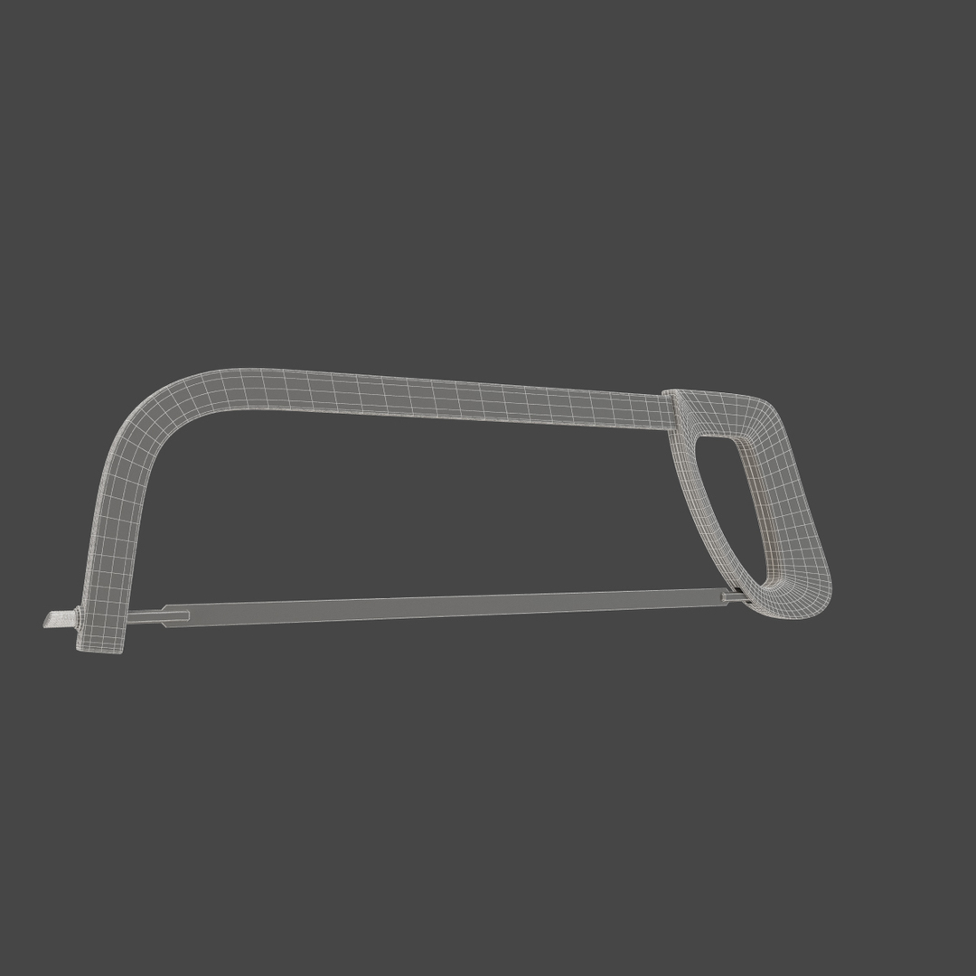 3d Model Saw Hacksaw