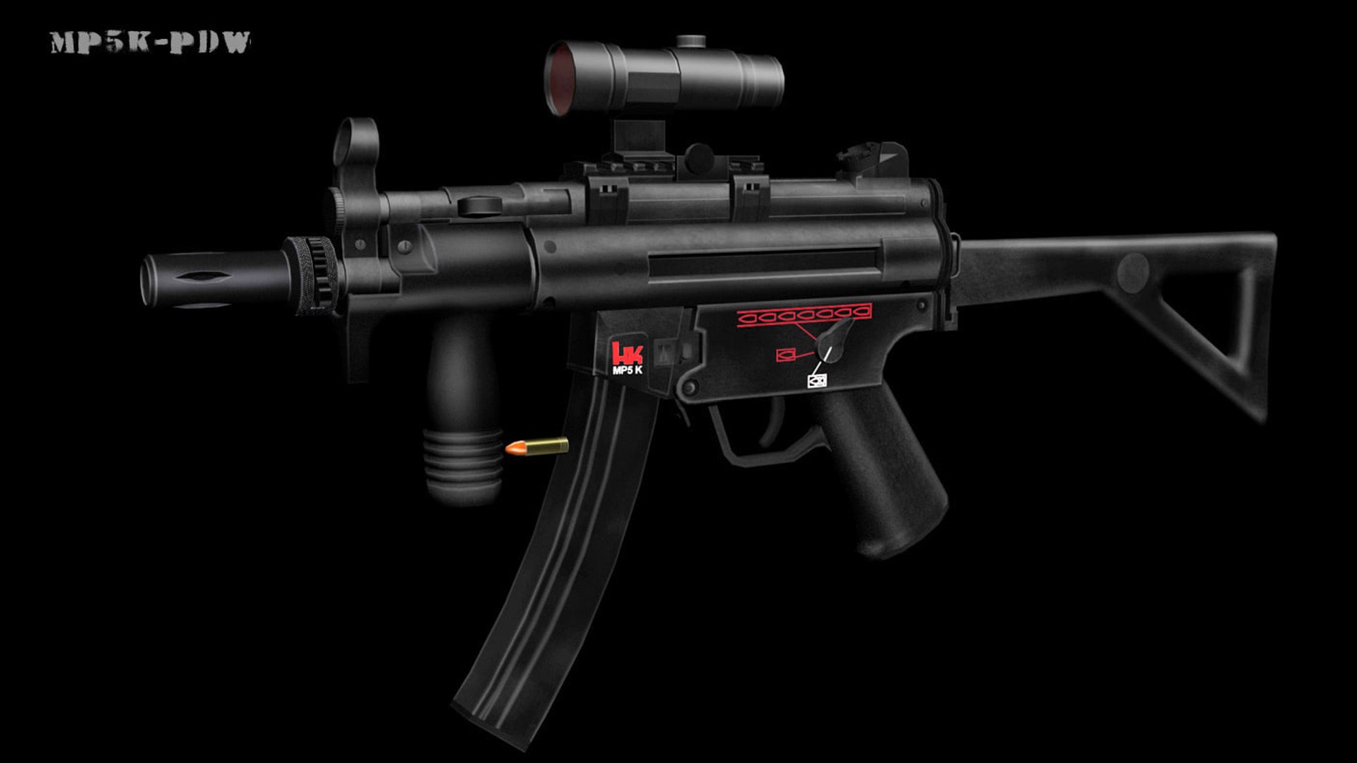 3ds Max Mp5k Pdw
