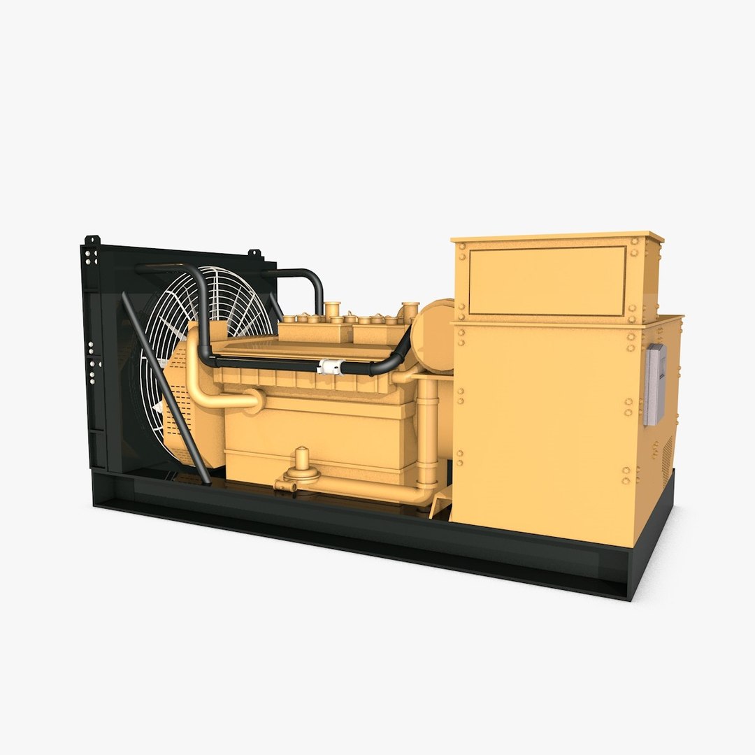 Generator 3d Model