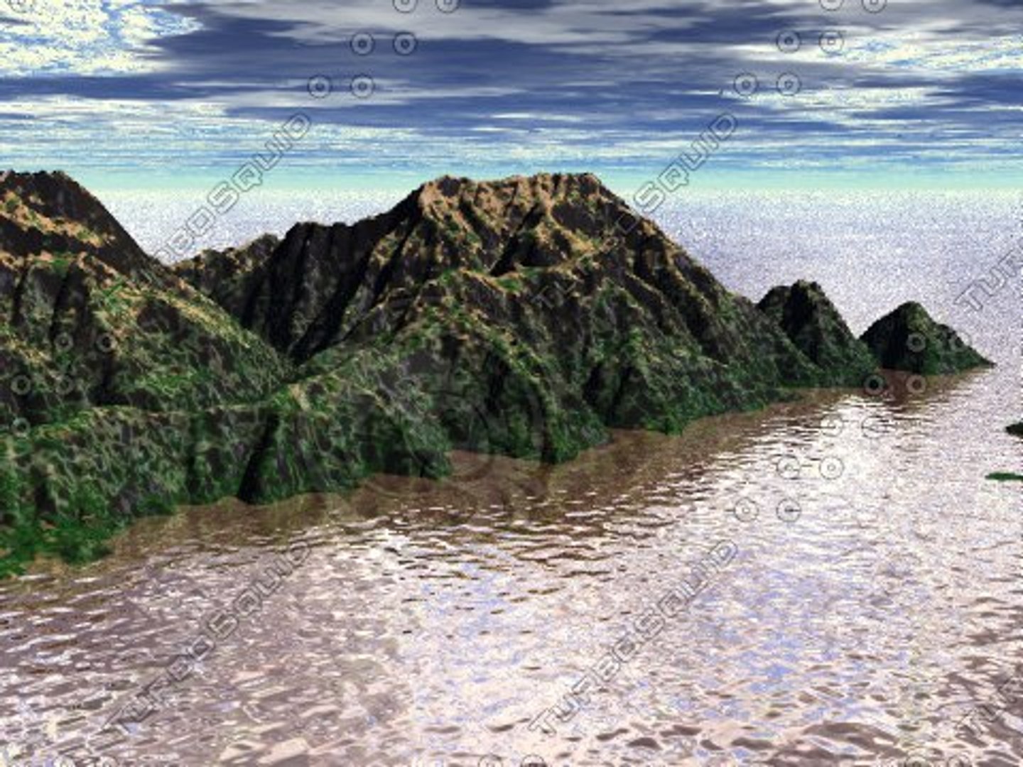 Mountain shore 2.bmp - TurboSquid 152534