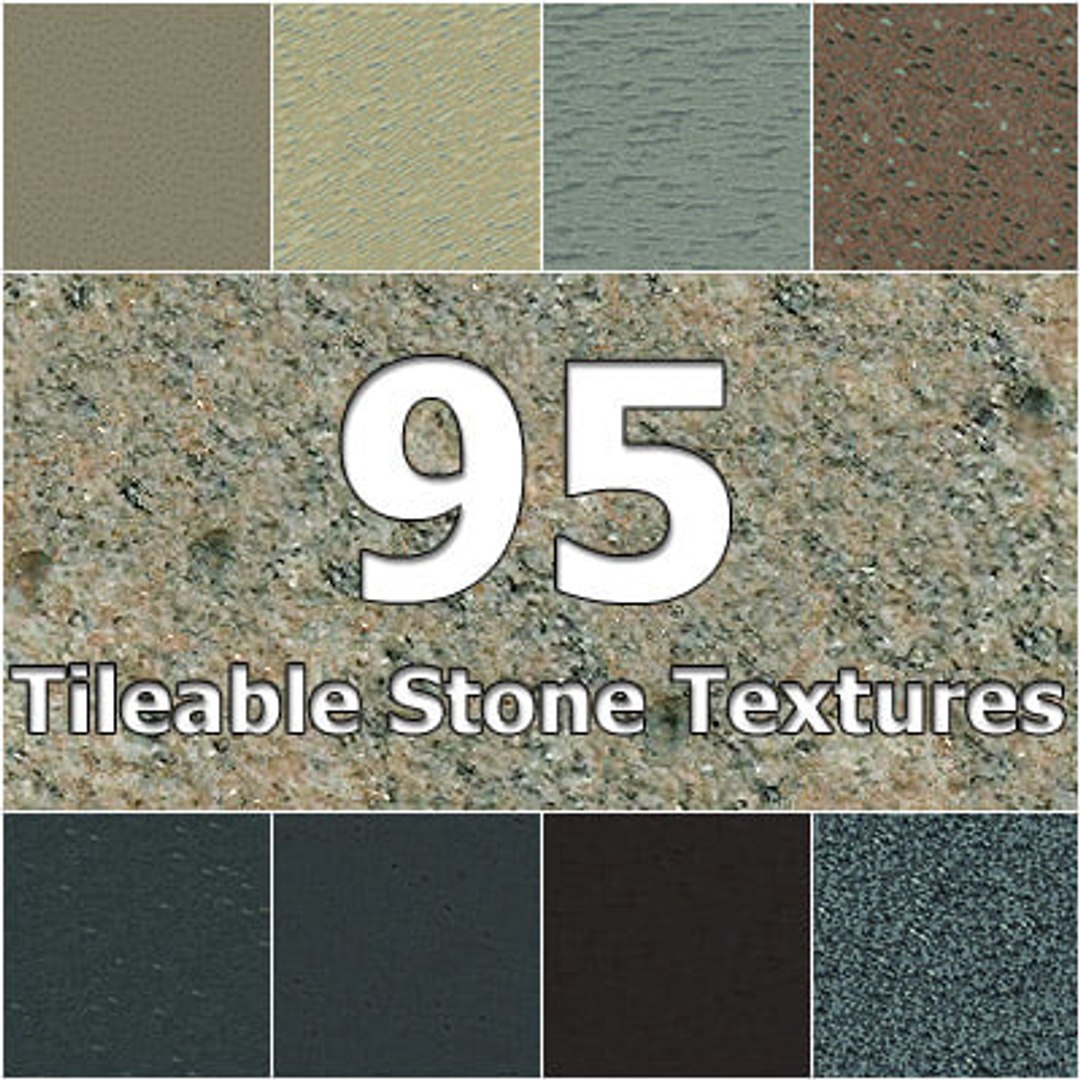 95_Tileable_Stone_Textures - TurboSquid 219664