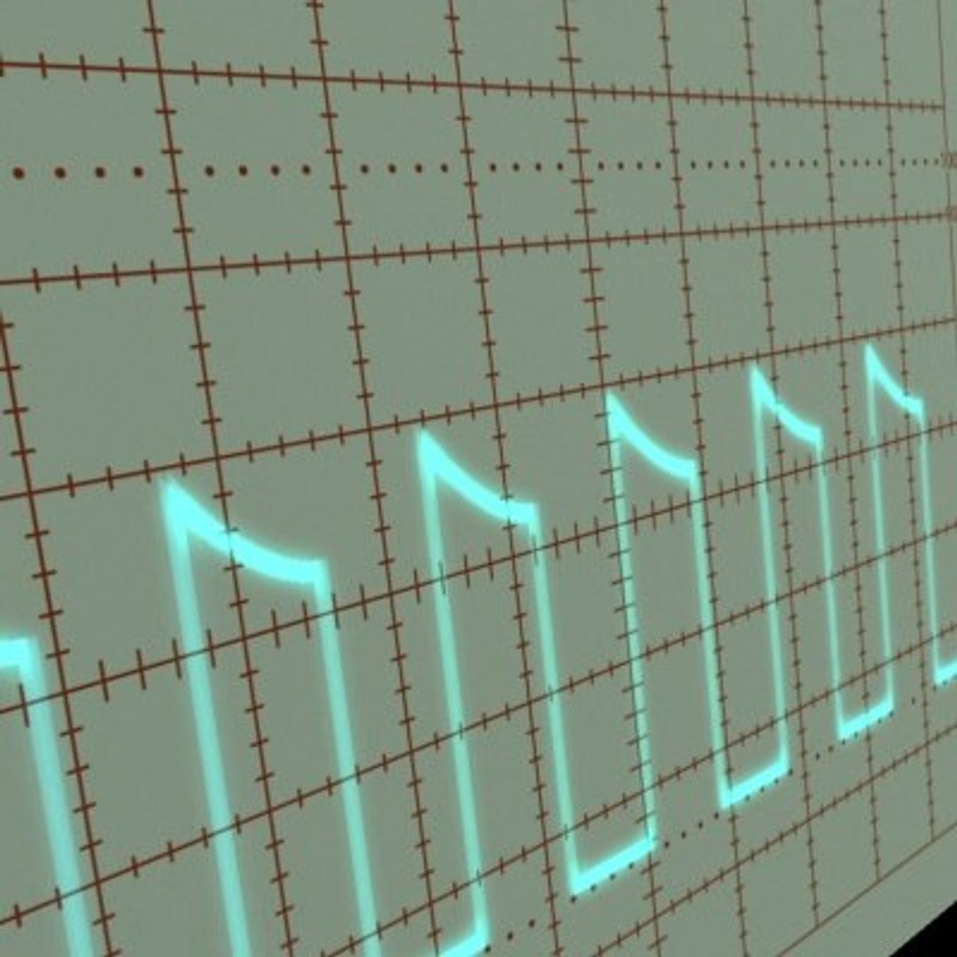 OSCILLOSCOPE SCREEN - TurboSquid 235017