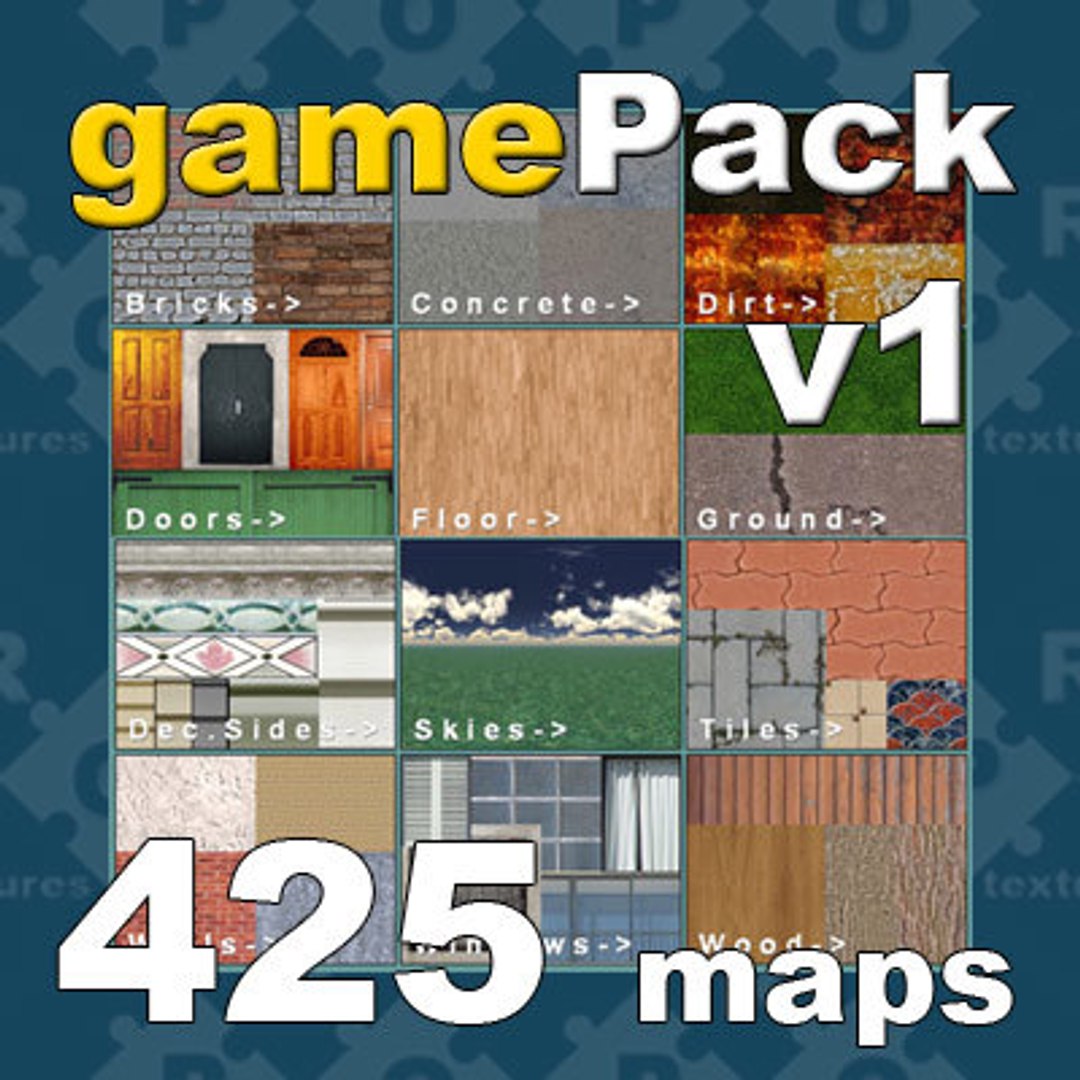 425 Maps - Game Pack 1 - TurboSquid 226600