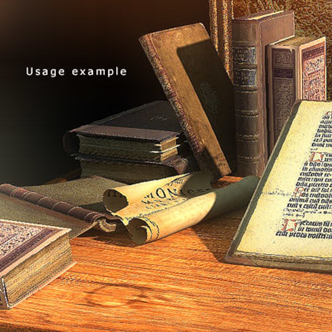 Book, Paper and Parchment Textures - TurboSquid 242186