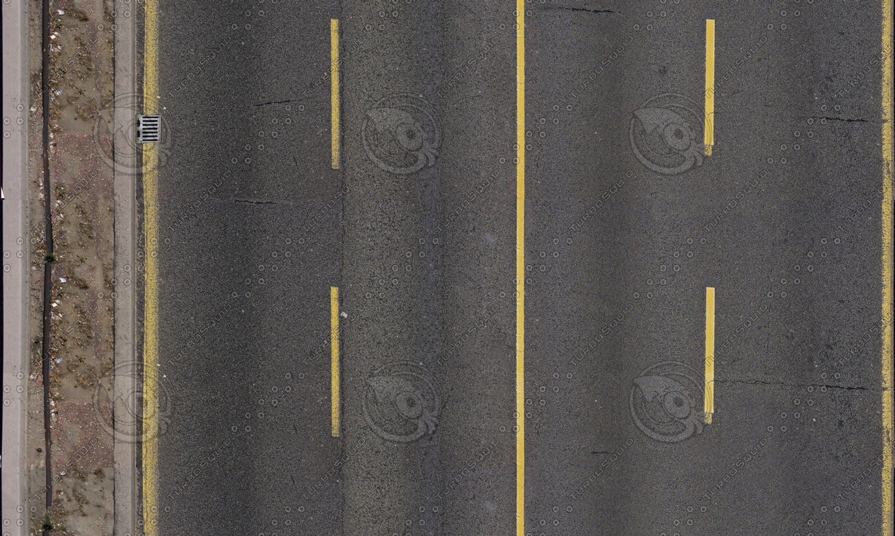 Highway Road 4 Lanes High Resolution - TurboSquid 252636