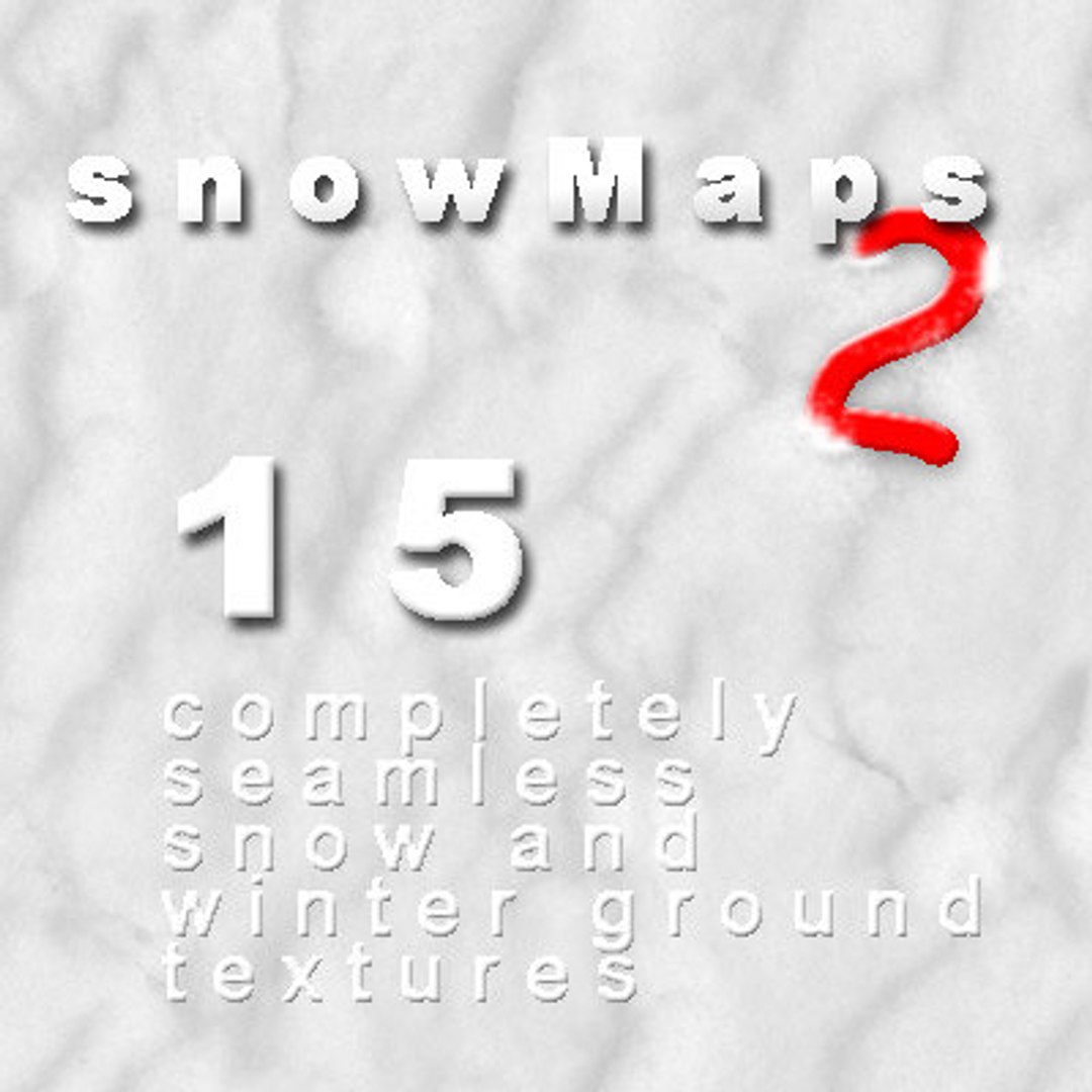 snowmaps2 - TurboSquid 247834