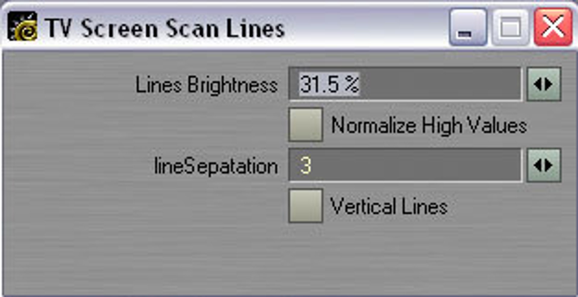 TV Scan Lines Plugin - TurboSquid 252840